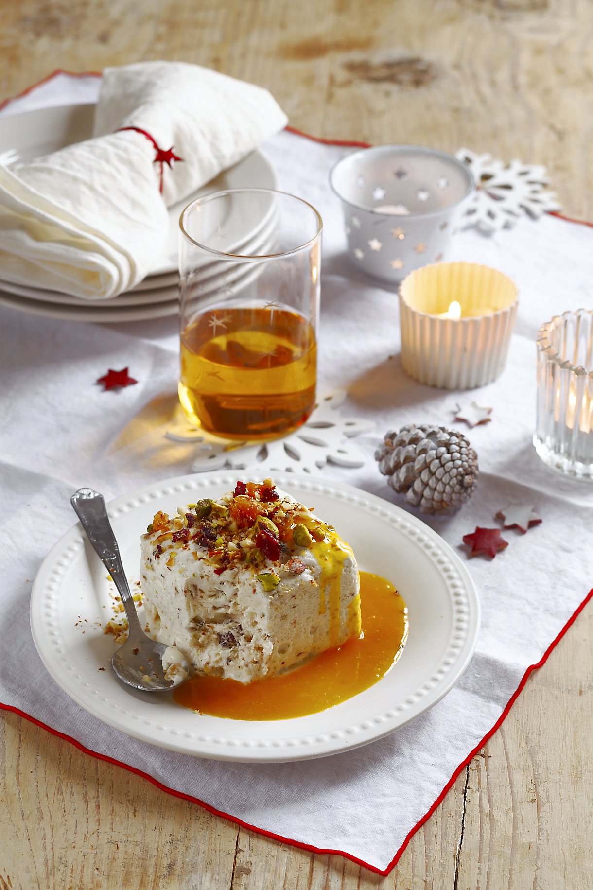 Nougat glacé aux fruits secs | Recette Cuisine