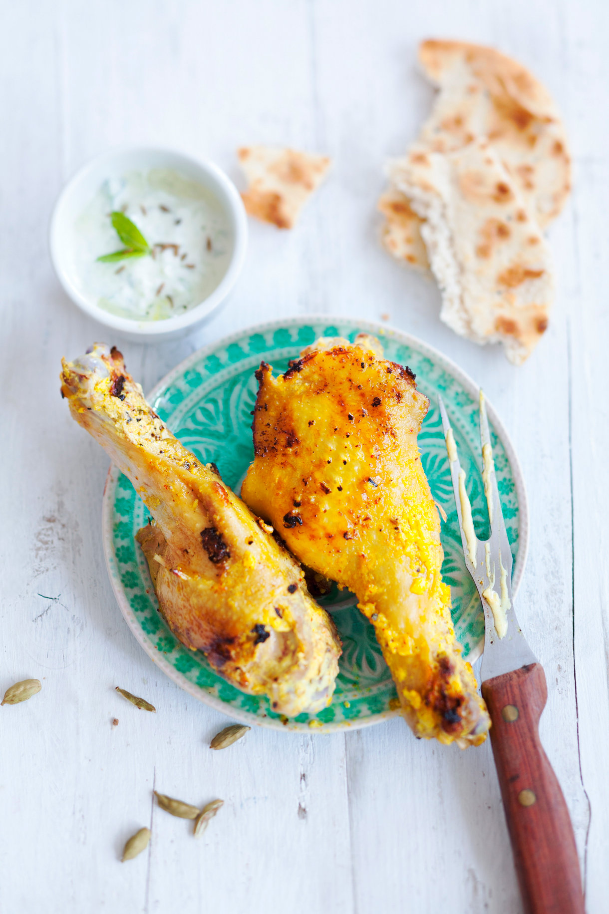 Cuisses de canette grillées à l’indienne | Recette Cuisine