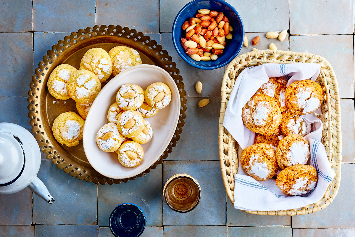 Ghoriba (ou Ghribiya) : petits gâteaux marocains | Recette Cuisine