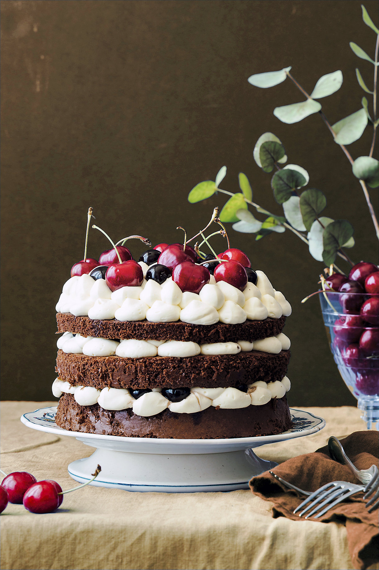 Forêt noire façon layers cake | Recette Cuisine