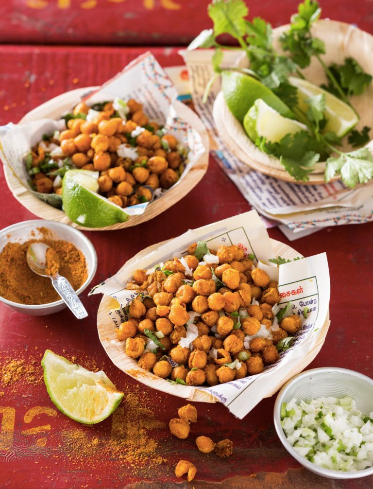 Pois chiches grillés au four (Chana jor garam) | Recette Cuisine