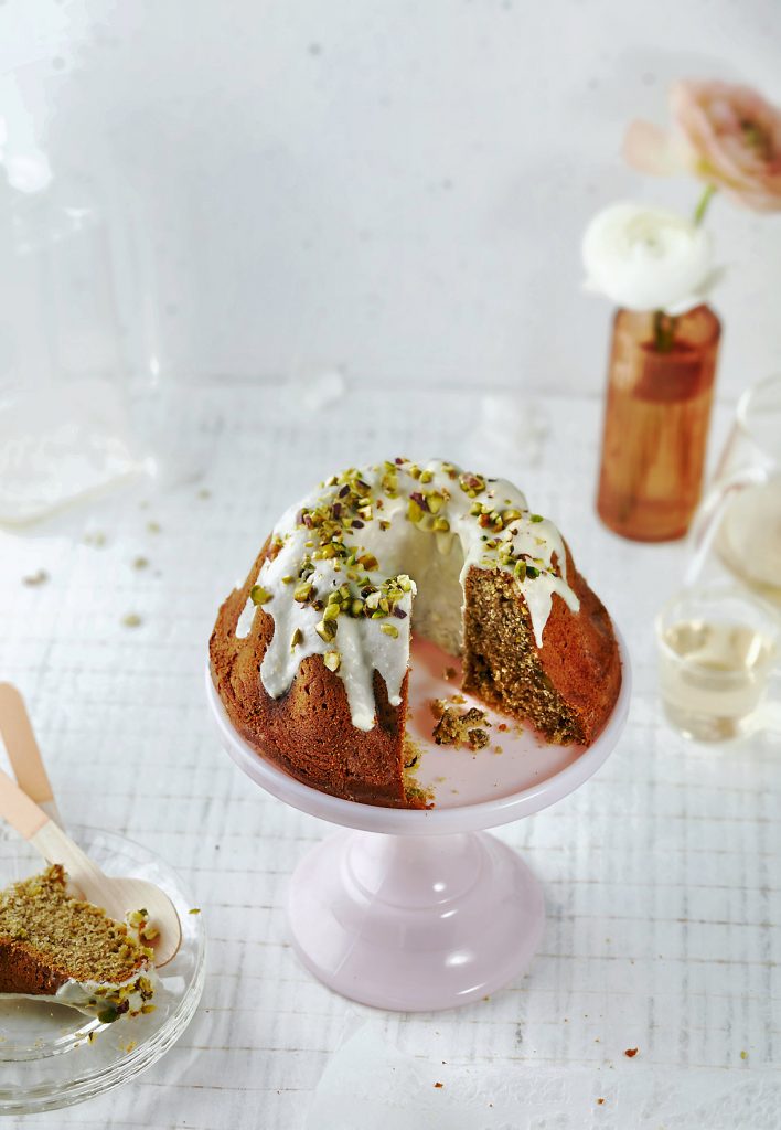 Gâteau à la pistache et au chocolat blanc | Recette Cuisine
