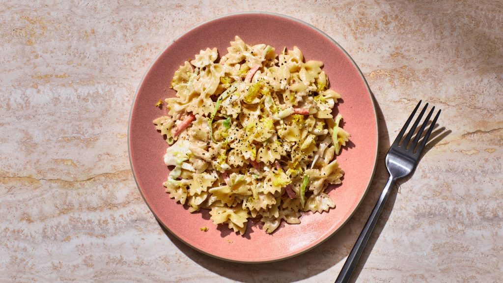 Salade de pâtes crémeuse au sésame | Recette Cuisine